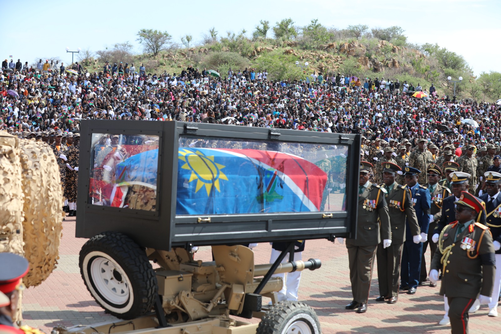 Late President Geingob Laid to Rest … former Presidents urge nation to ...