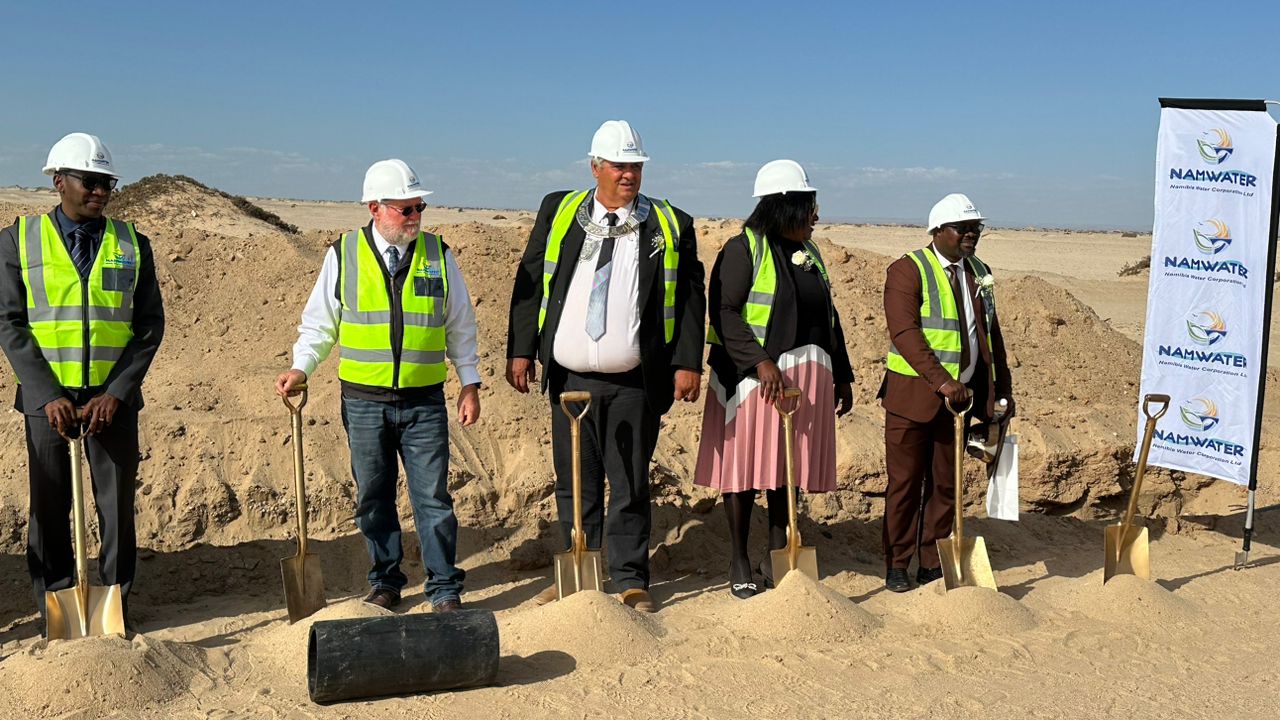 MAWLR Upgrades Henties Bay Water Pipeline - The Villager Newspaper